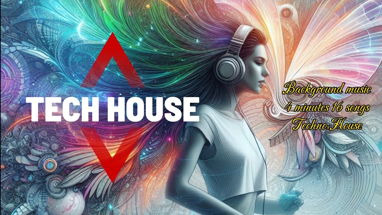 TECH HOUSE MIX 2024 / 4 minutes 16songs /【background music】【作業用BGM ...