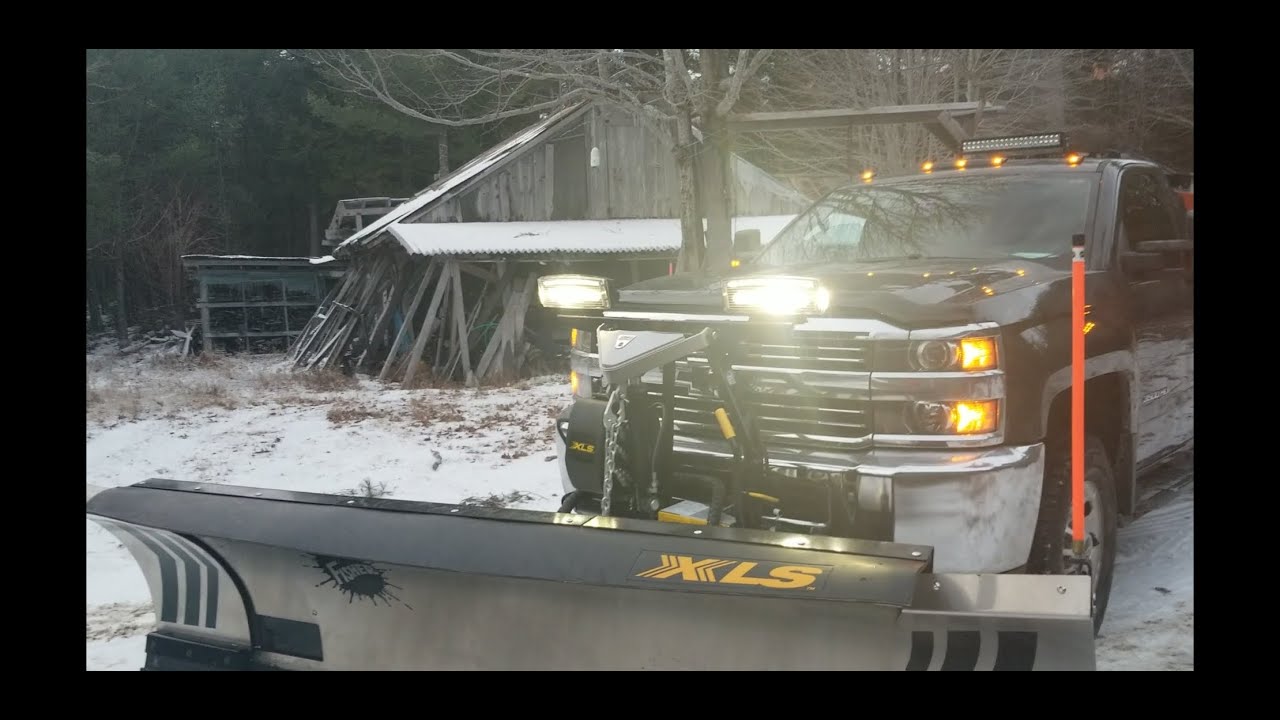 Winter Storm Jacob Snow Plowing - YouTube