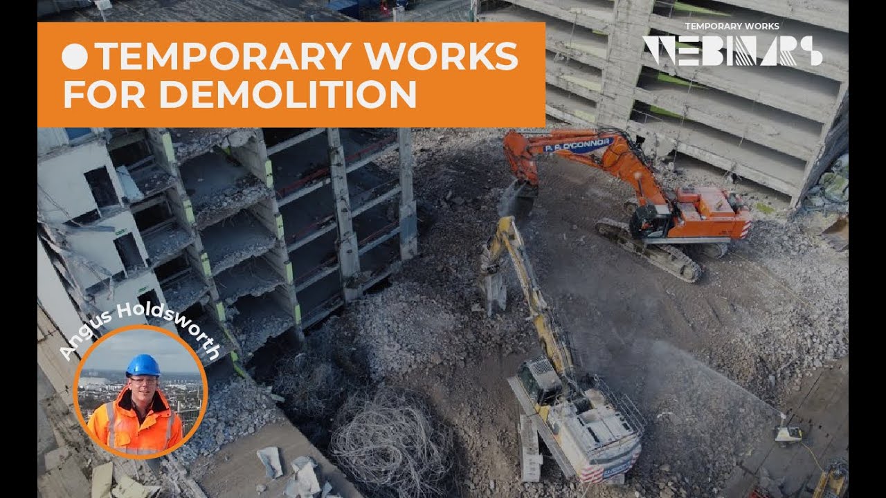 Temporary Works For Demolition - YouTube