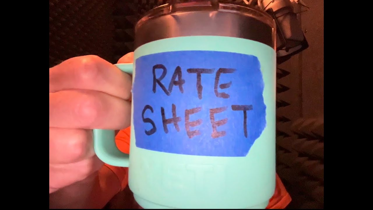 Do You Need a Voice Over Rate Sheet? - YouTube