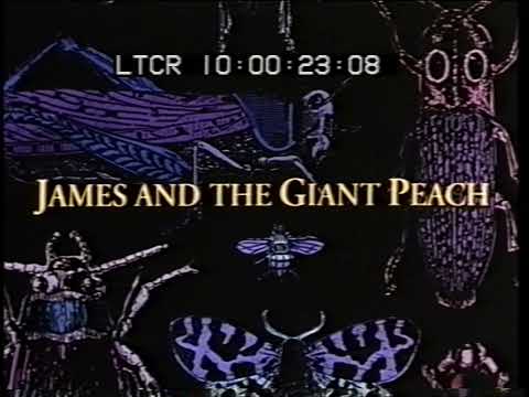 James and the Giant Peach UK Demo Time-Coded VHS Opening (Guild) 1996