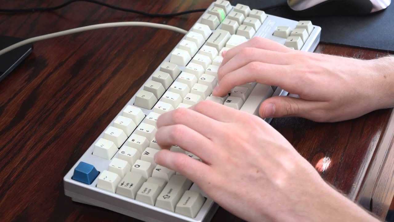 OTD 360 Corsa Typing Sound Test - YouTube