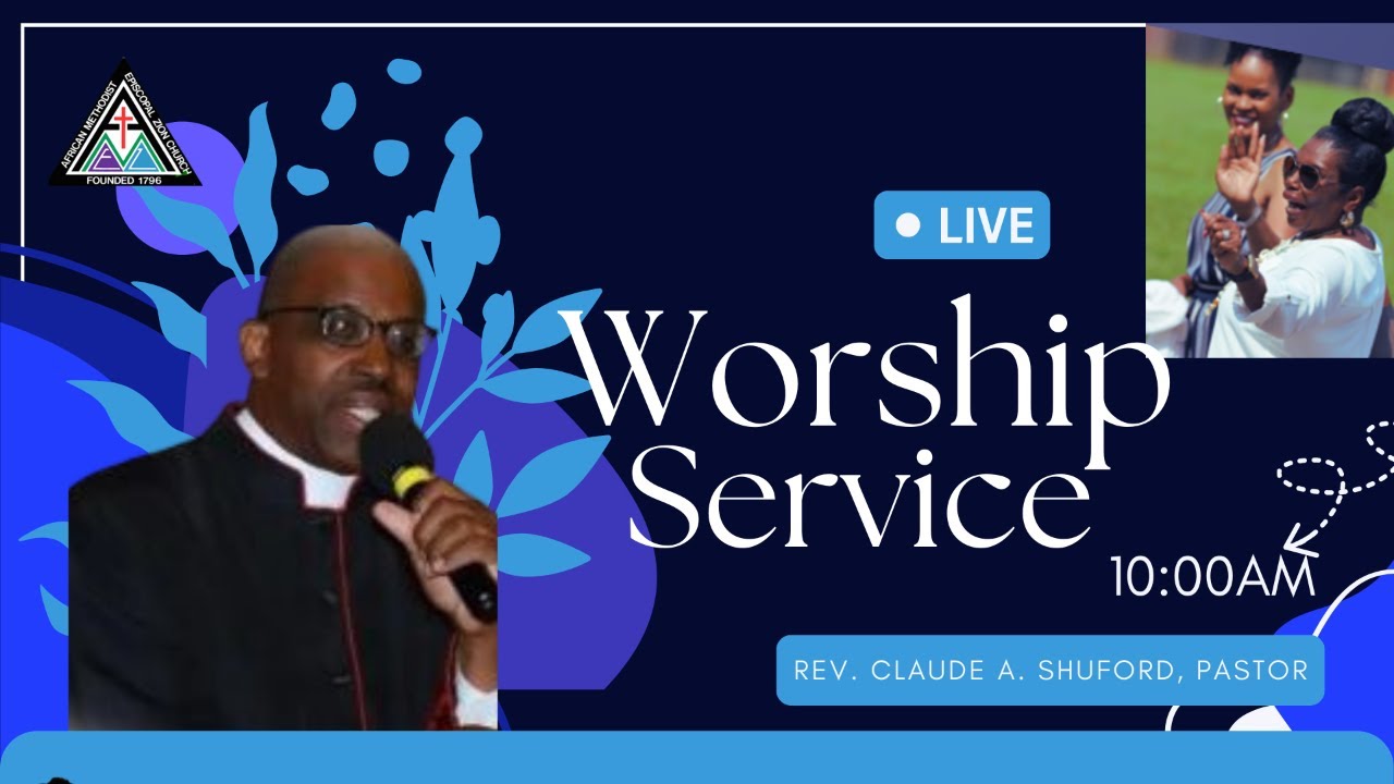 Worship Service l Rev. Claude A. Shuford, Pastor - YouTube