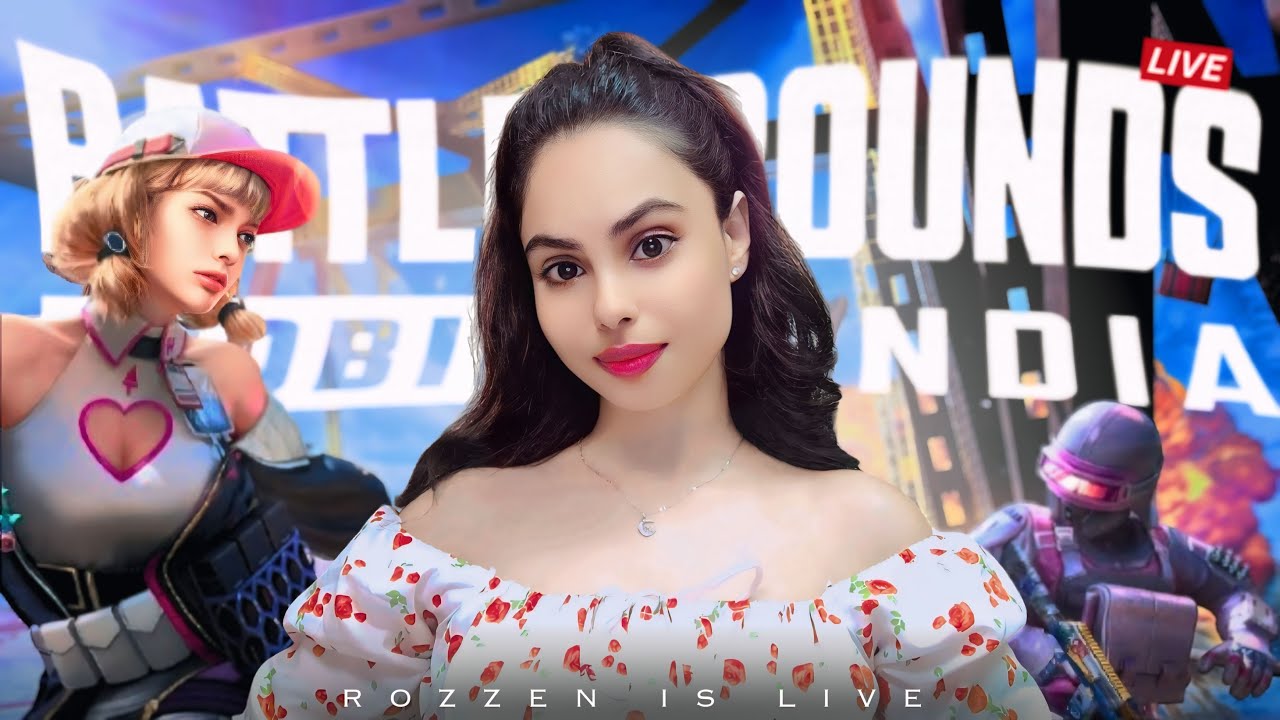 🟡BGMI STREAM | LIVE w ROZZEN 🤭 | CLASSIC TEAMCODE 💖 #girlgamer # ...