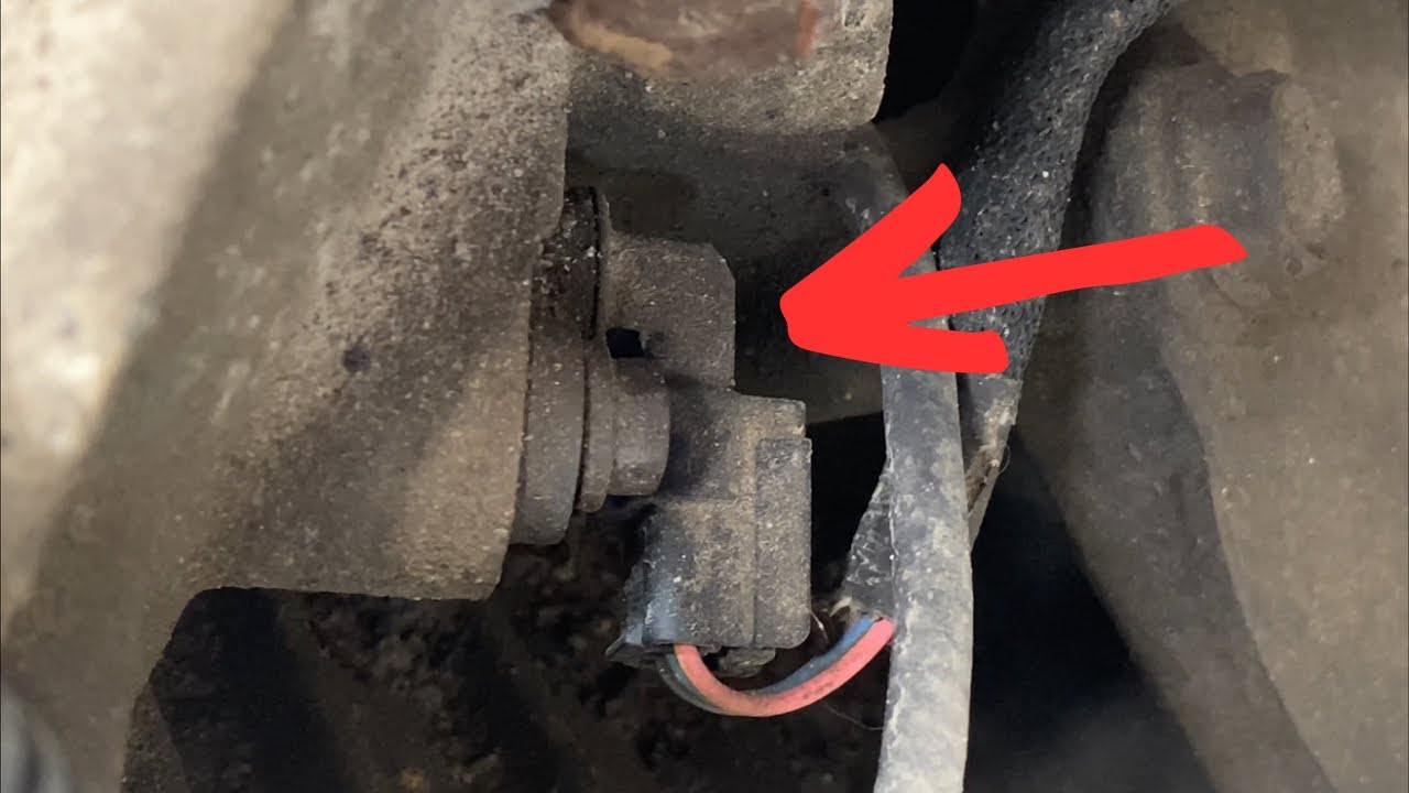 Crankshaft Position Sensor Chrysler Sebring 2.7L 2007-2010 Location and ...