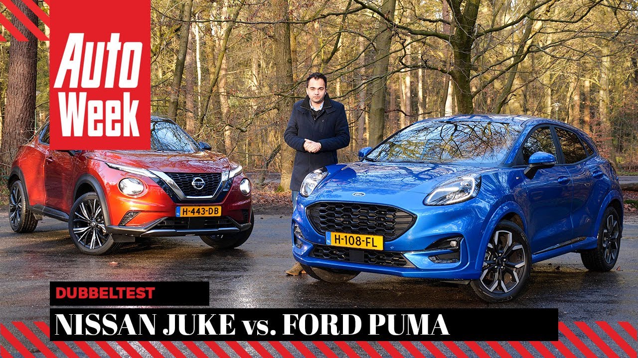 Nissan Juke vs. Ford Puma - AutoWeek dubbeltest - English subtitles ...