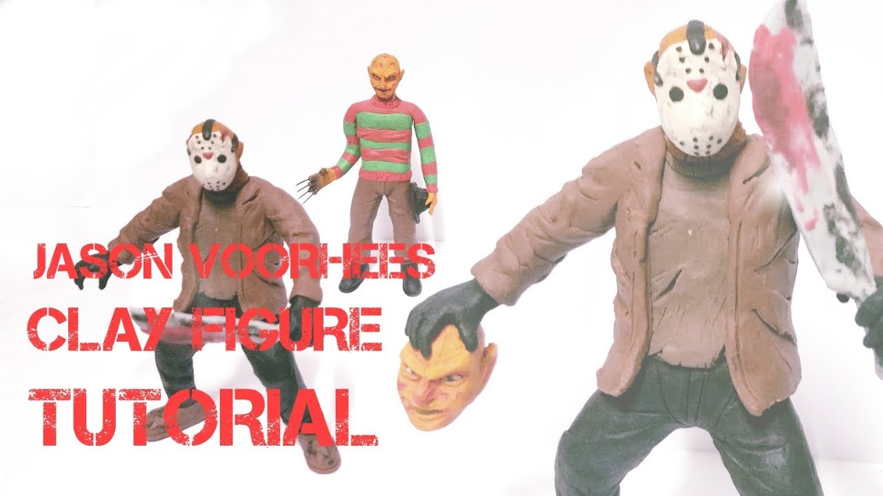 HALLOWEEN ESPECIAL #4 COMO HACER A JASON VOORHEES DE PLASTILINA/ HOW TO ...