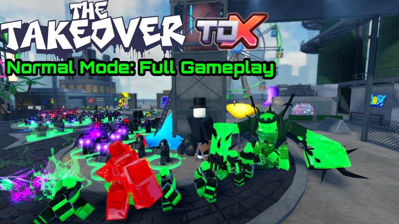 The Takeover TDX Event Full Normal Mode Gameplay | TDX - YouTube
