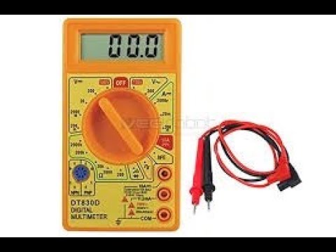 What is inside digital multimeter - YouTube
