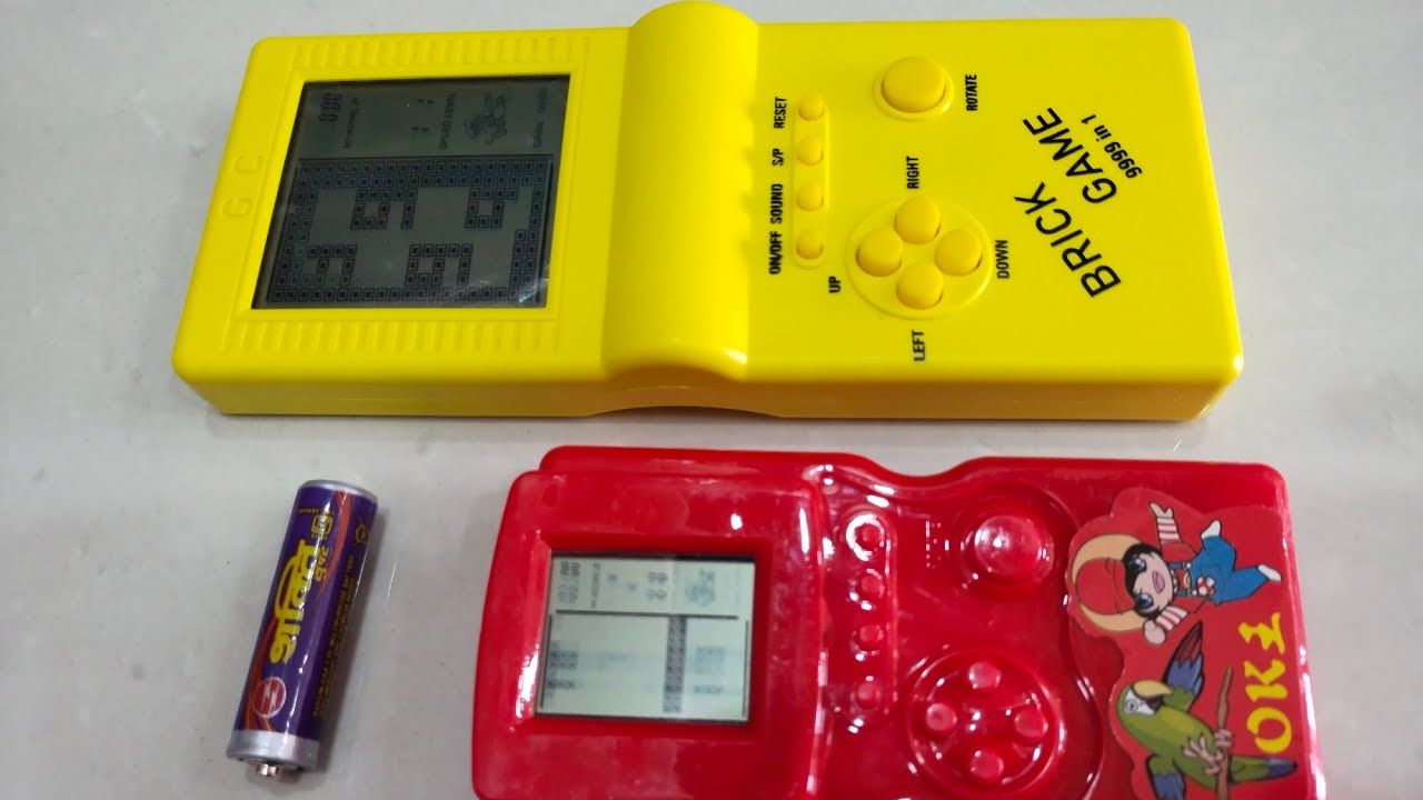 New Super Brick Game 9999 IN 1 Unboxing Tasting Video Review | wisdom ...