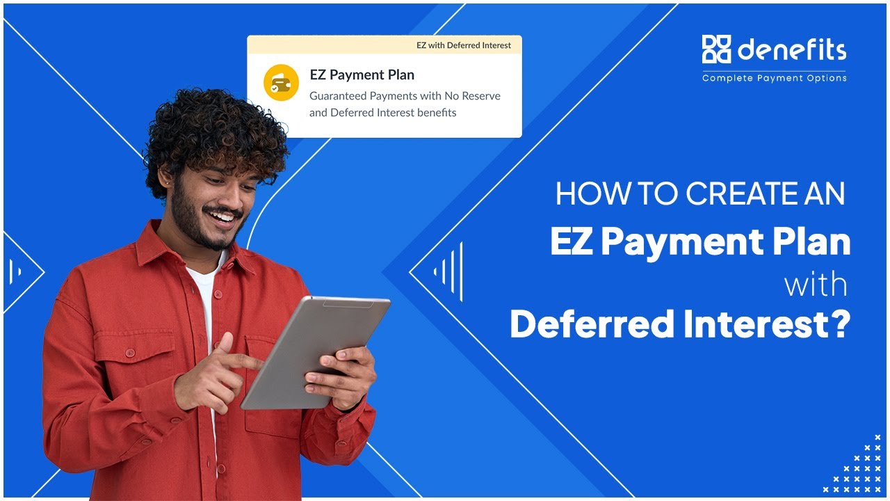 How to create an EZ Payment Plan With Deferred Interest? A step-by-step tutorial. - YouTube