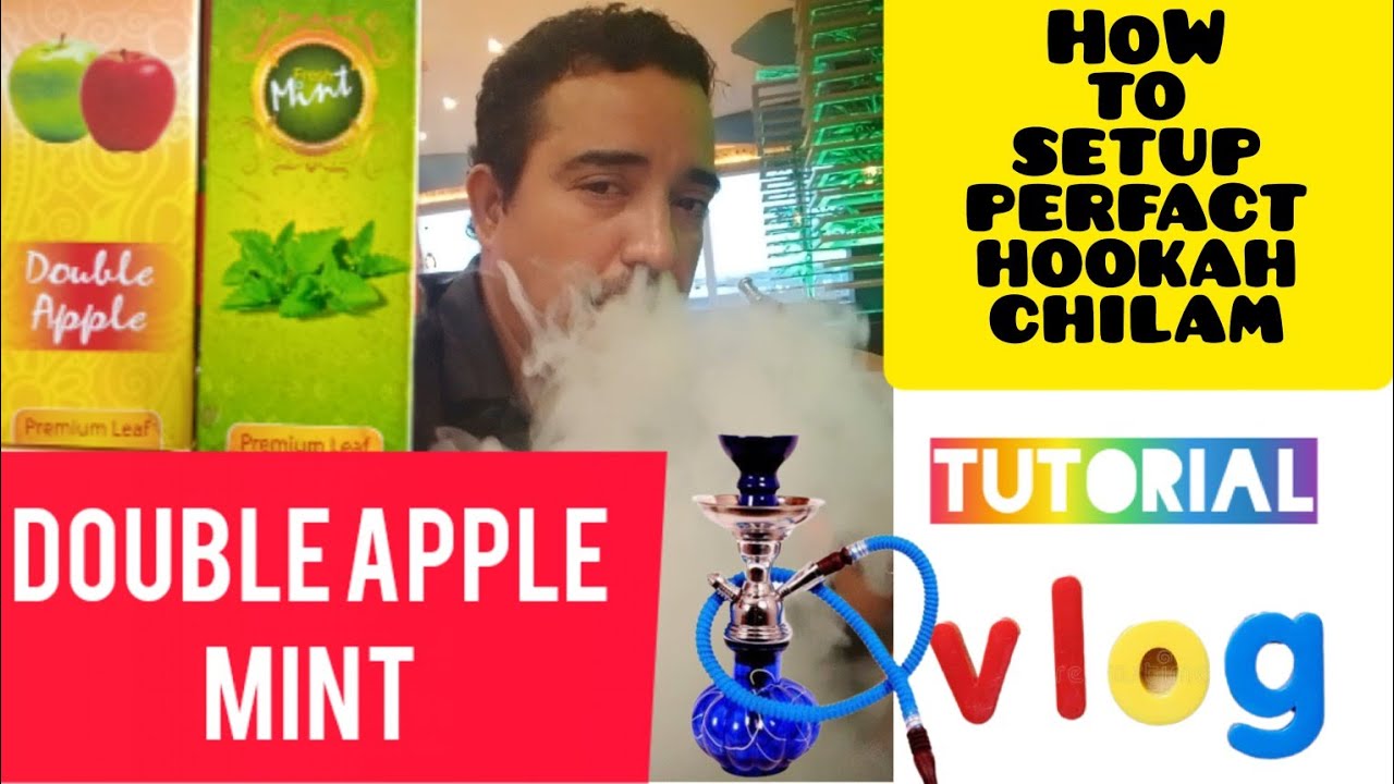 How to Setup perfact Hookah chillam? ! tutorial ! in hindi ! Double ...