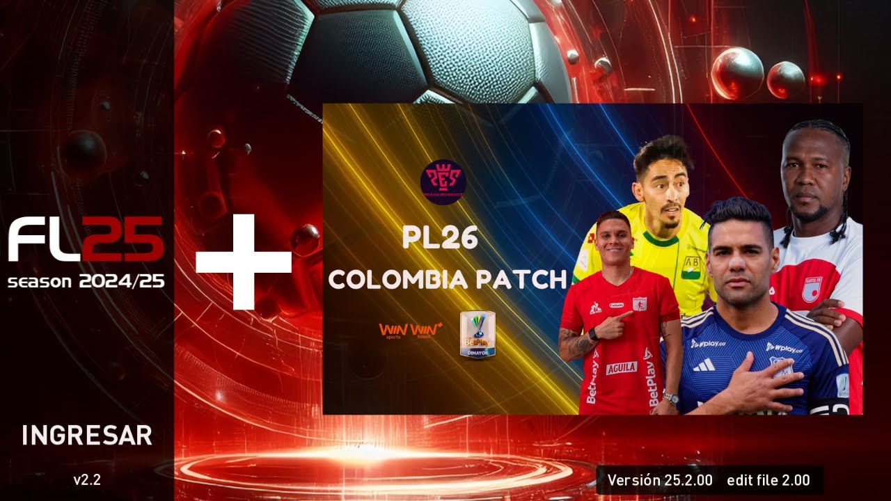 ⚡ ¡NUEVA ACTUALIZACIÓN! FL25 + PL26 Colombia Patch🔥con Perú, México ...