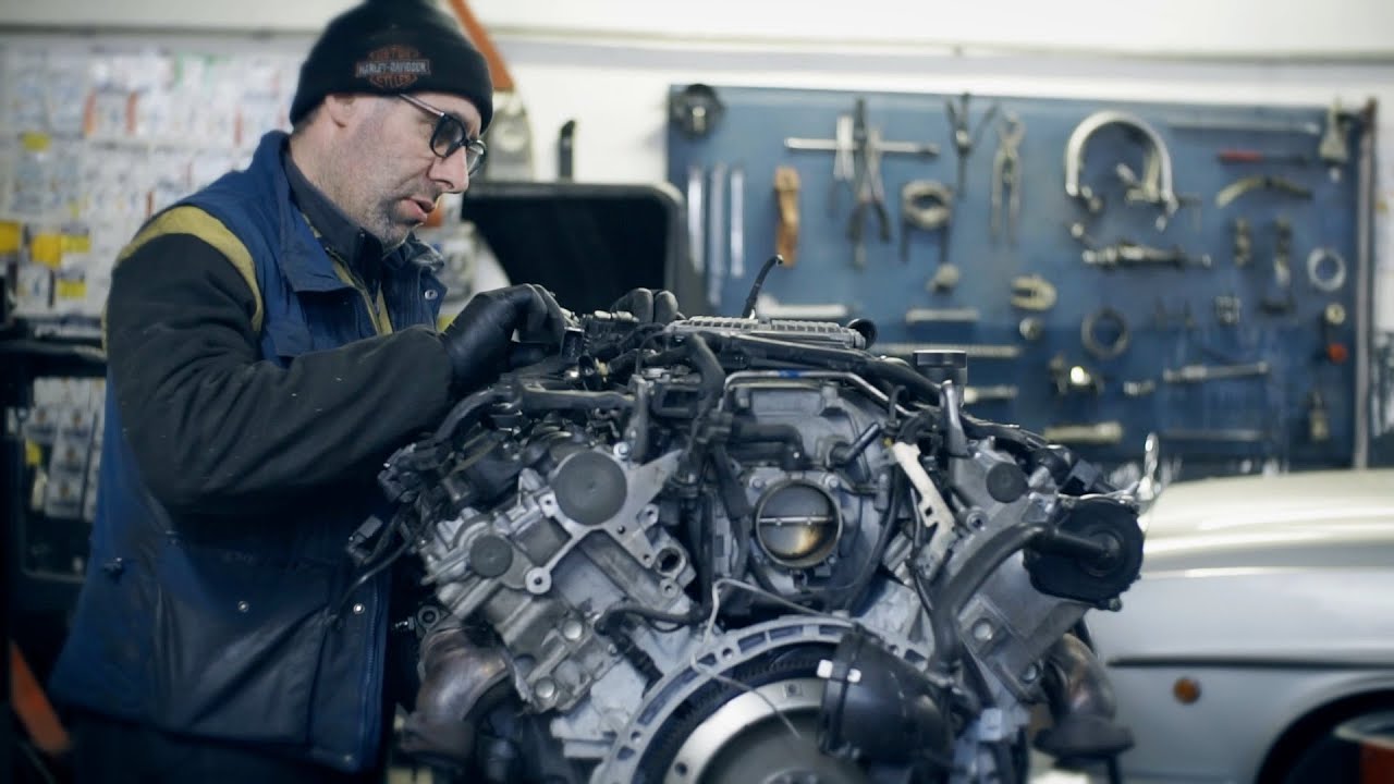 Mercedes Benz ML 350 engine rebuild - YouTube