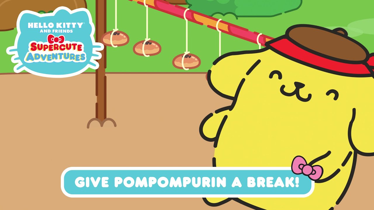 Give Pompompurin a Break! | Hello Kitty and Friends Supercute ...