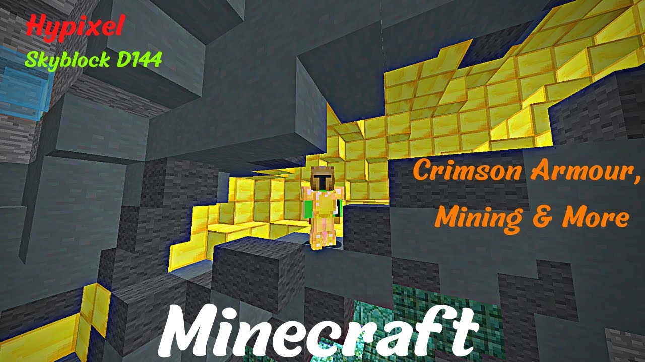Crimson Armour, Mining & More. Hypixel Skyblock Minecraft | R8HAN ...