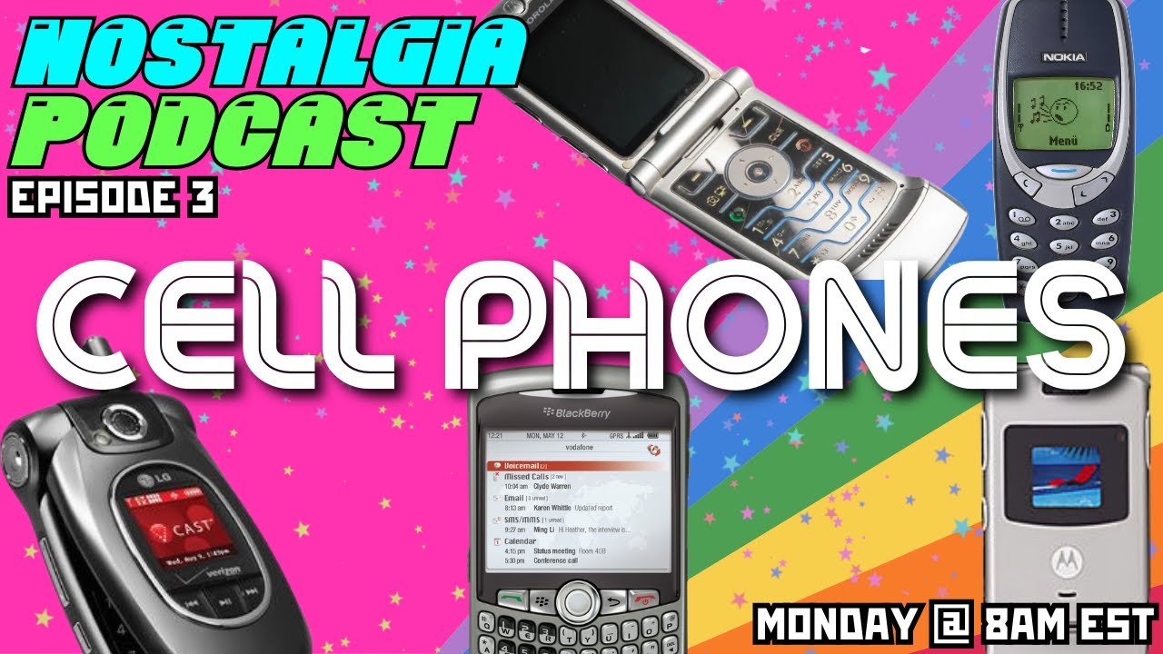 Cell Phones (Pre-Touchscreen) | Nostalgia Podcast - YouTube