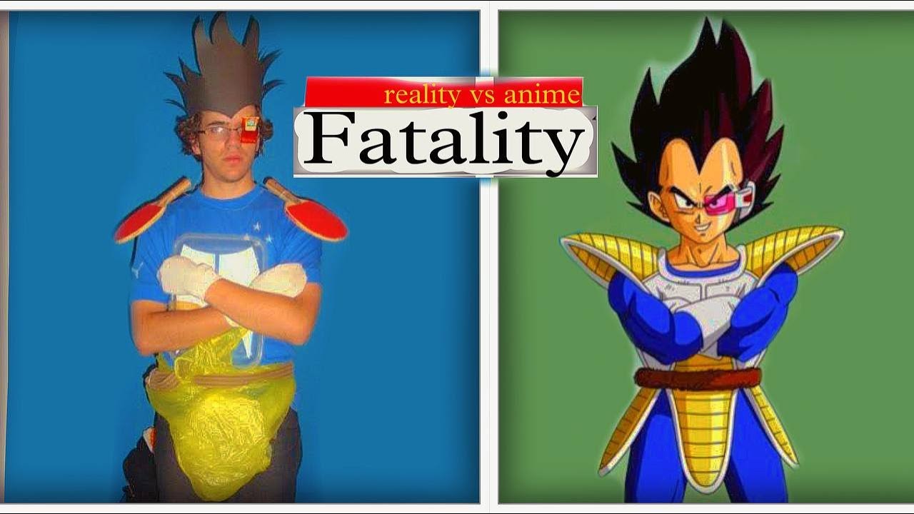 Fatality anime vs reality #anime #cartoon #japanese - YouTube