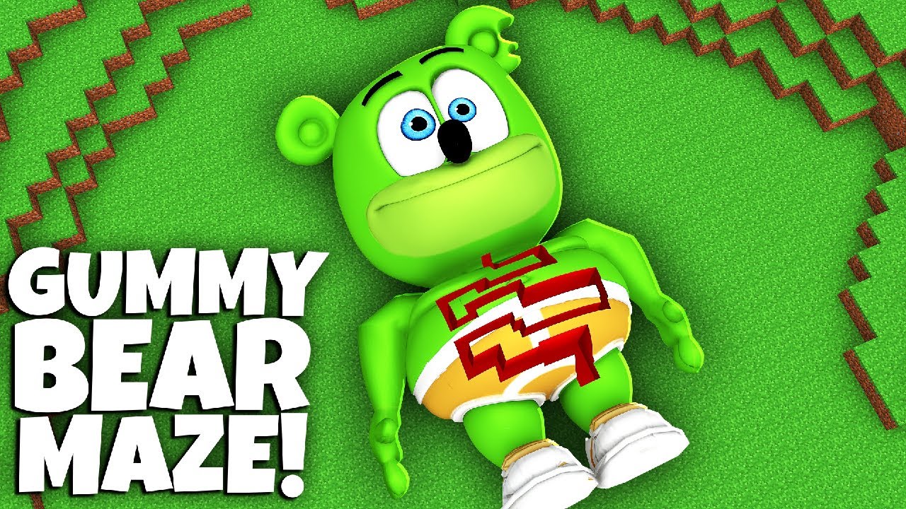 Gummy Bear MAZE - Online Gameplay in Minecraft - Coffin Meme Animation ...