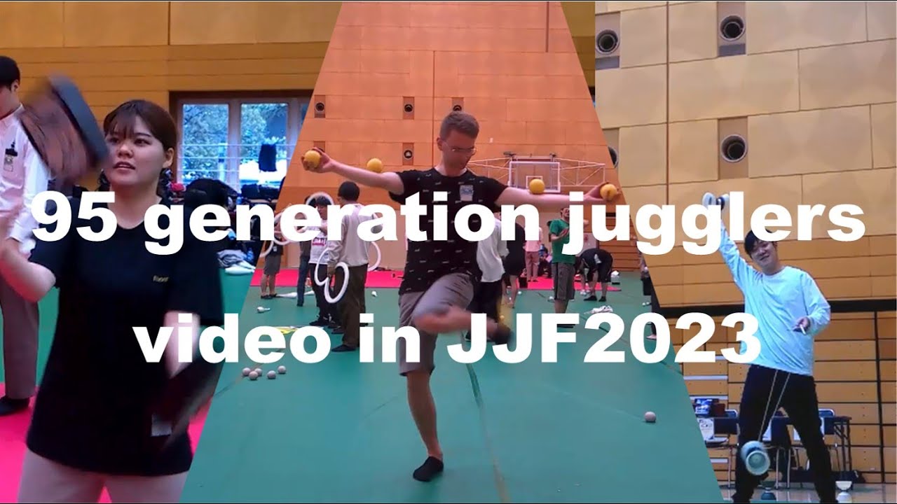 95 generation jugglers video in JJF2023 - YouTube
