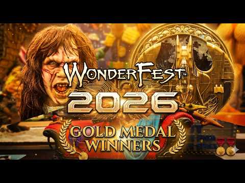 Wonderfest 2026 Goldmedaillengewinner, Iron Modeller und meine persönlichen Favoriten