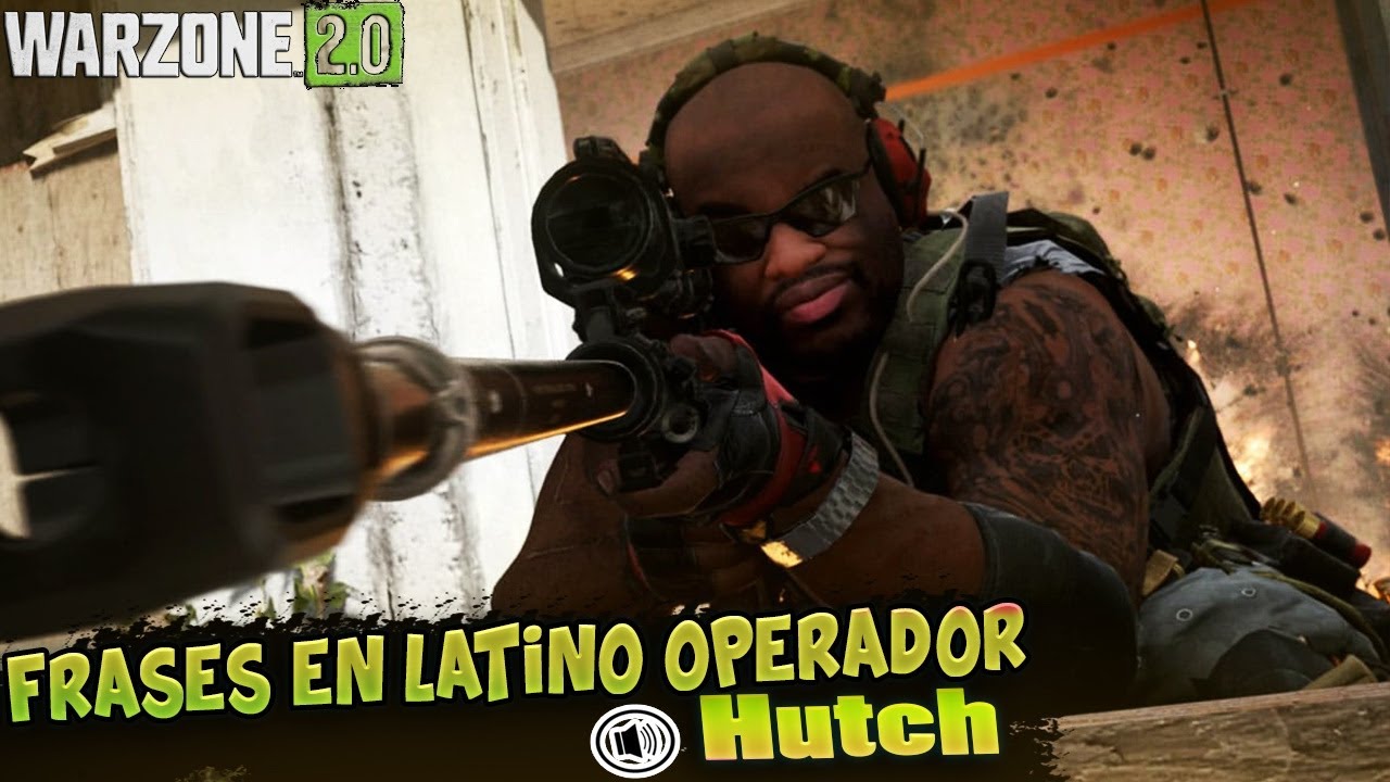FRASES EN LATINO OPERADOR Darnell "Hutch" Hutchinson Mw2 / WARZONE 2.0 ...