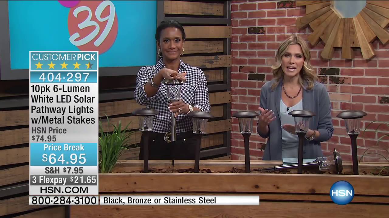 10pack 6Lumen White LED Solar Pathway Lights 7 17 16 Valerie Stup 7 17 ...