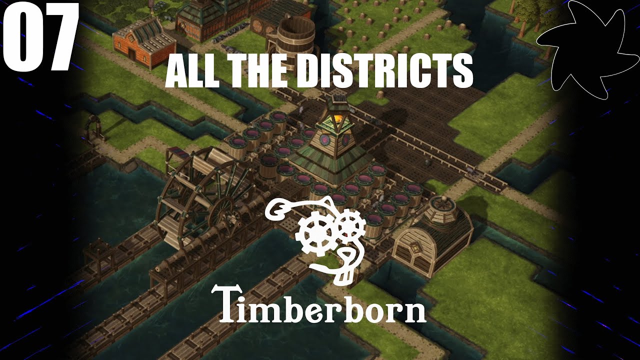 Timberborn Experimental - All The Districts - Water and Food Problems ...
