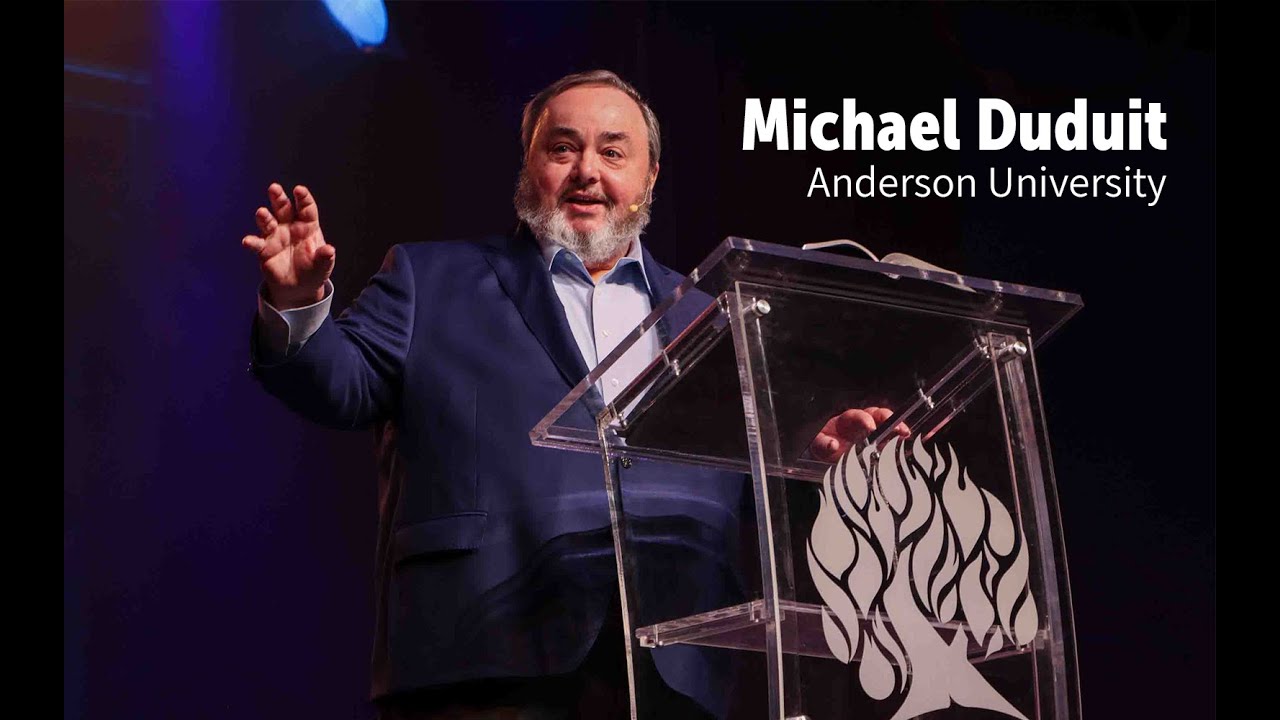 Michael Duduit - Anderson University Chapel - YouTube
