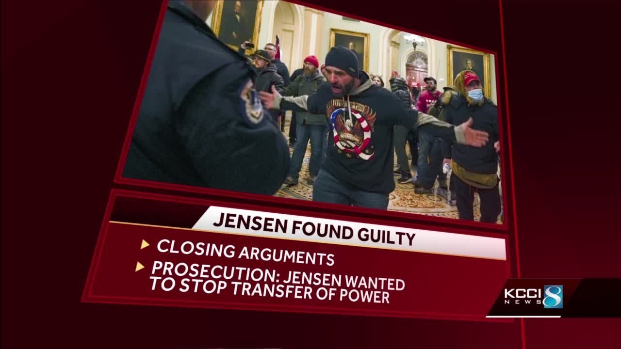 Jury finds Doug Jensen guilty - YouTube