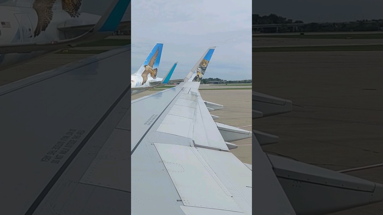 Frontier Airlines Airbus A321 Engine Start at Gate #frontierairlines # ...
