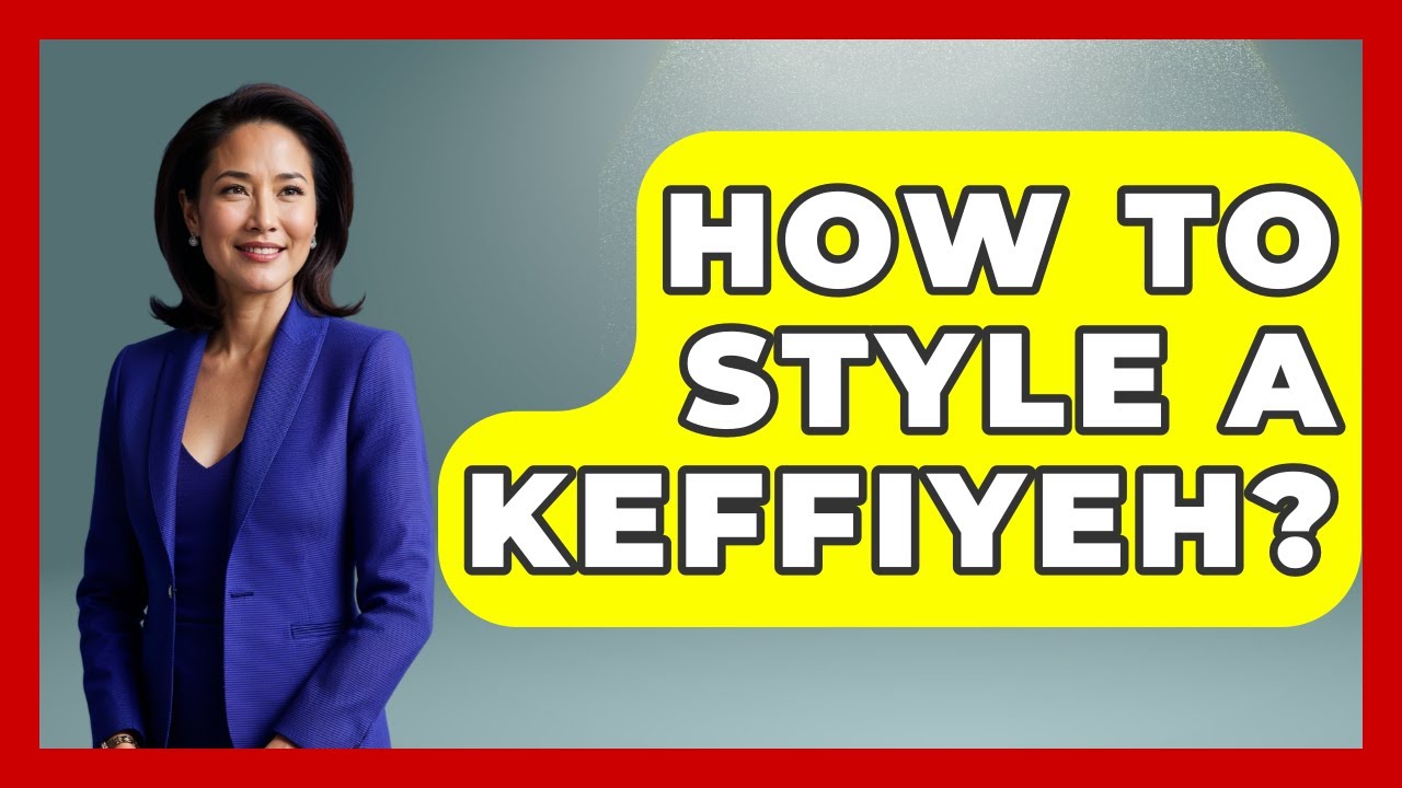How To Style A Keffiyeh? - The Sharp Dressed Gent - YouTube