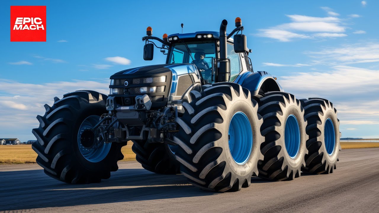 10 Monster Tractors - Power and Unbelievable Might - YouTube