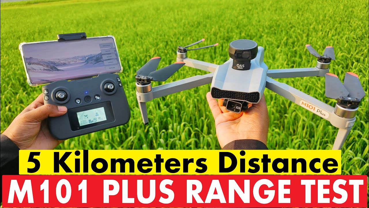 M101 Plus Drone 5KM Range Test 🚀 Dual 8000mAh Battery | Best Long Range ...