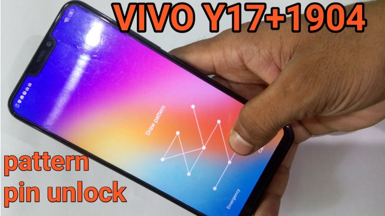 VIVO Y17 1904 pattern pin lock unlock miracle box / vivo 1904 unlock ...