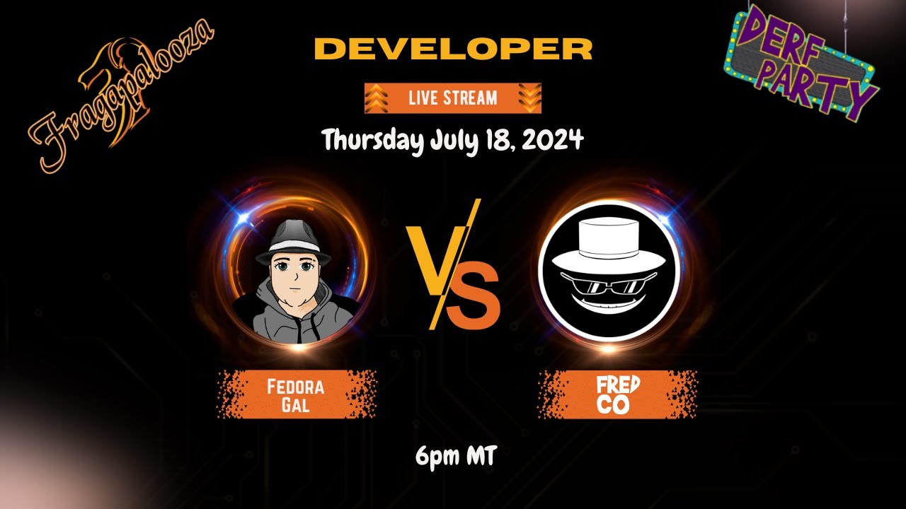 Thursdays w/ Fedora and Special Guest Fred Co - developers of Derf ...