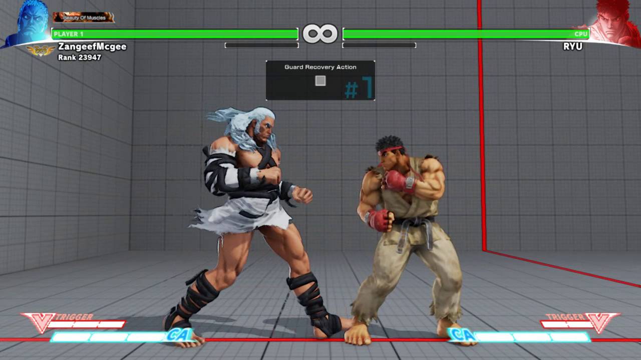 SFV: Urien's EX Shoulder Tackle is not a true block string - YouTube