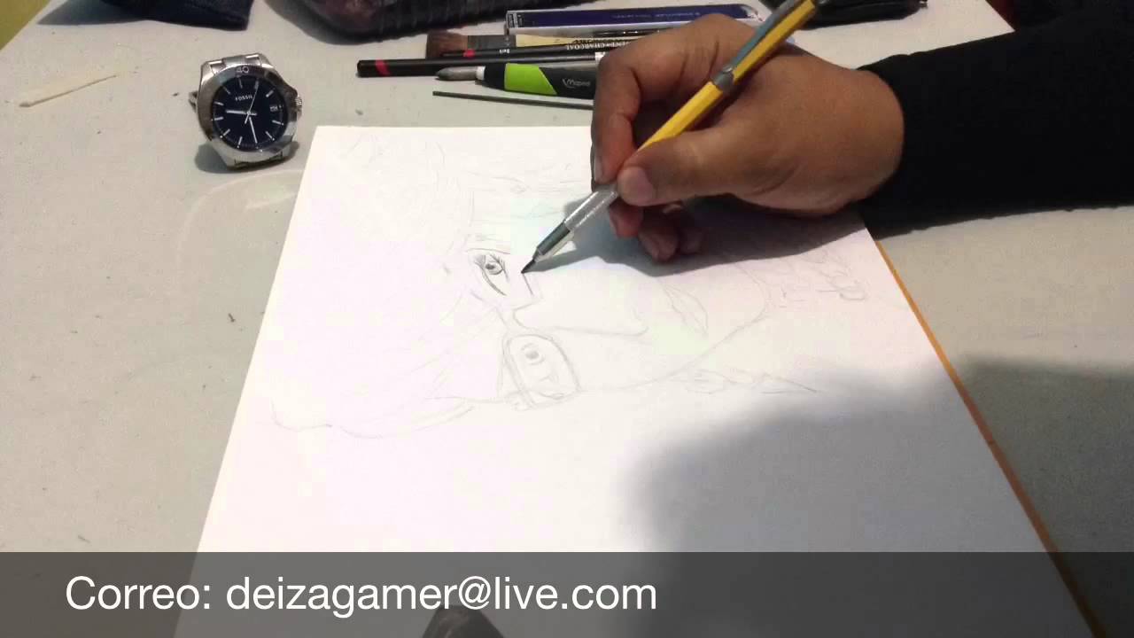 Dibujando a Bayonetta - YouTube