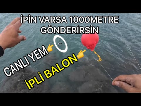 RÜZGAR VE BALONLA BALIK AVLAMA TEKNİĞİ ! Bunu mutlaka Öğrenin Potansiyel av Tekniğidir