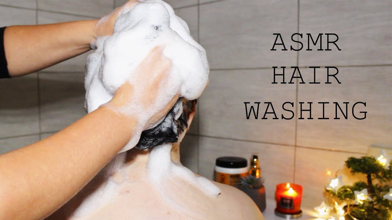 ASMR | 100% Relaxation, hair washing , asmr for sleep - no talking ...
