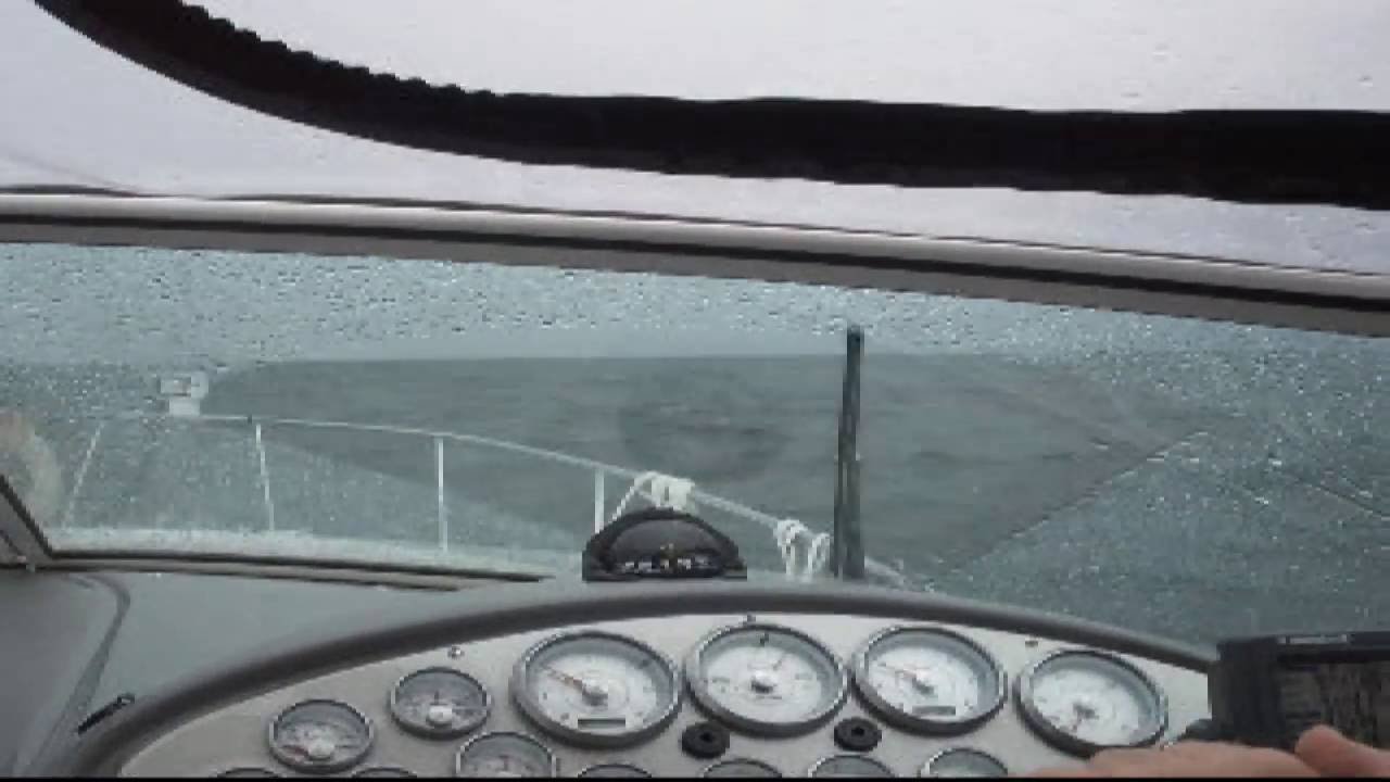 Storm On Lake Simcoe - YouTube