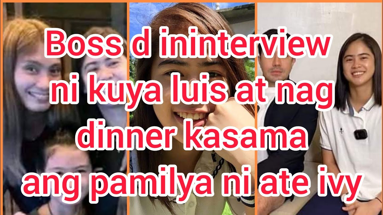 DEANNA WONG UPDATE ININTERVIEW NI KUYA LUIS MANZANO AT NAG DINNER ...
