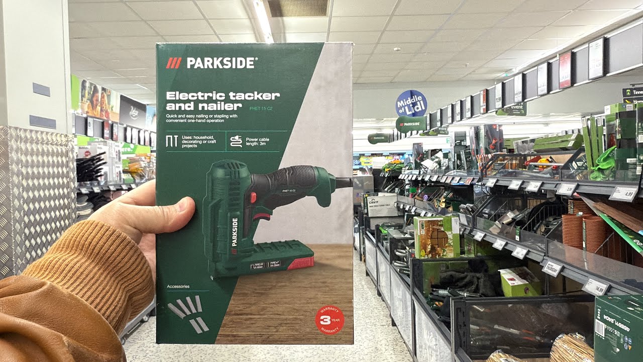 Lidl Parkside Collection and the Latest DIY equipment | 31/03/2025 ...