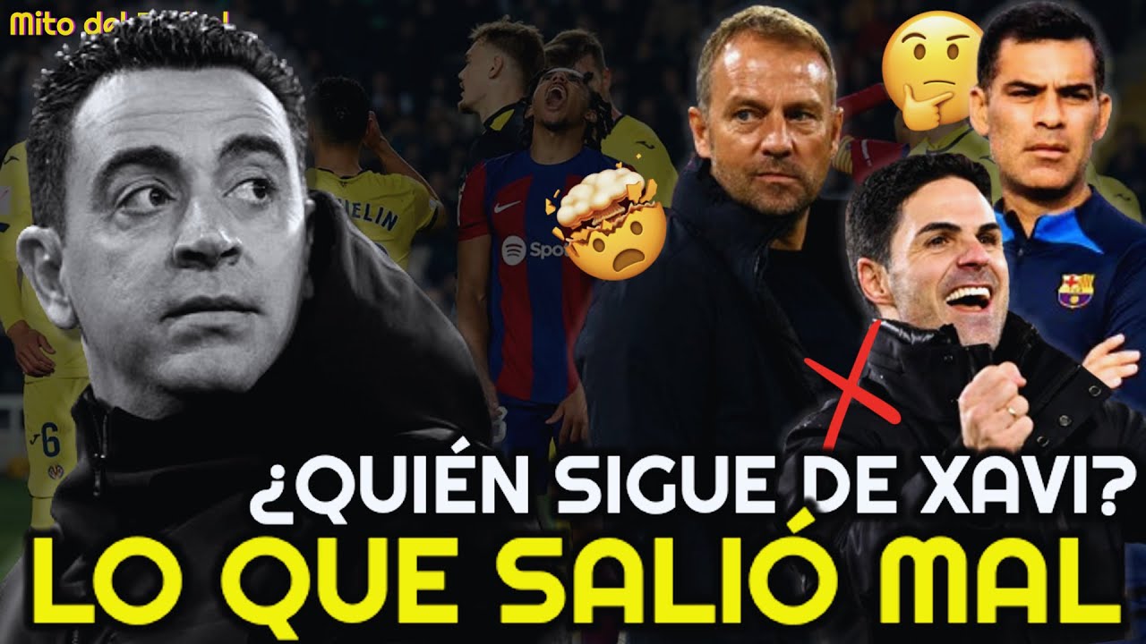 ¡Lo que salió MAL con la XAVINETA! ¿Quién será el que supla a Xavi como ...