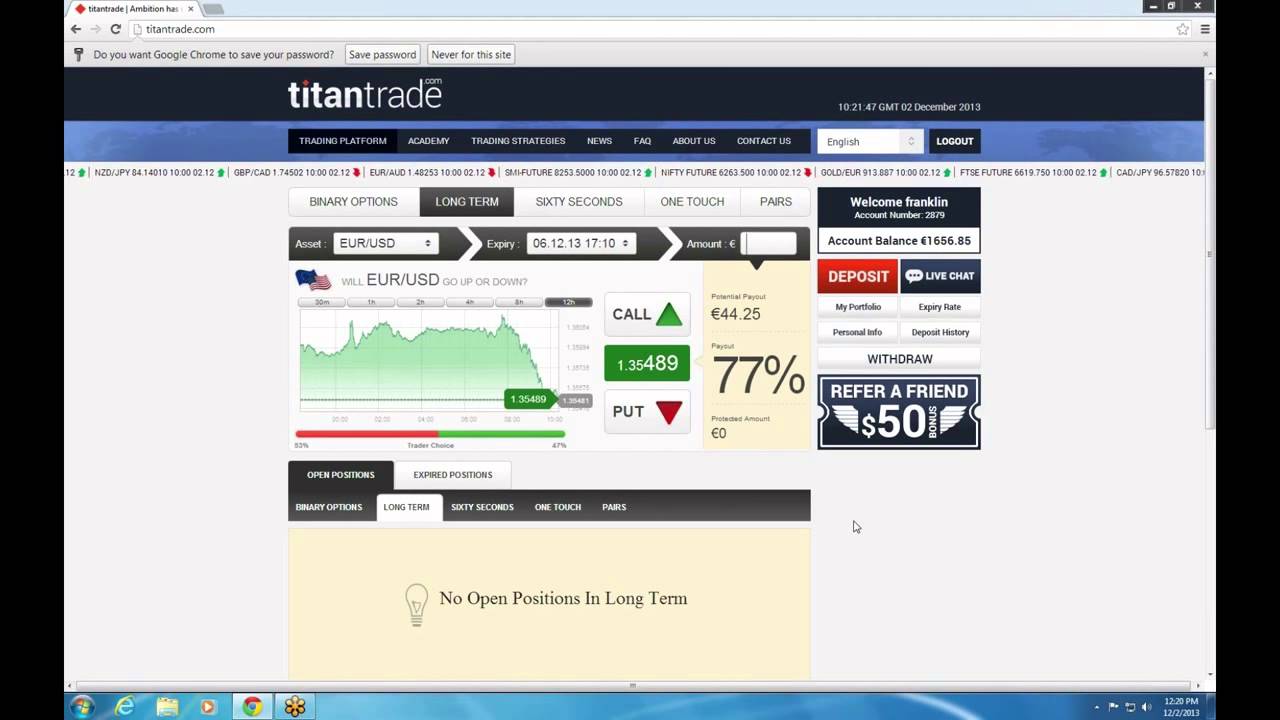 Inversiones LongTerm, Explicacion, TitanTrade Spanish - YouTube