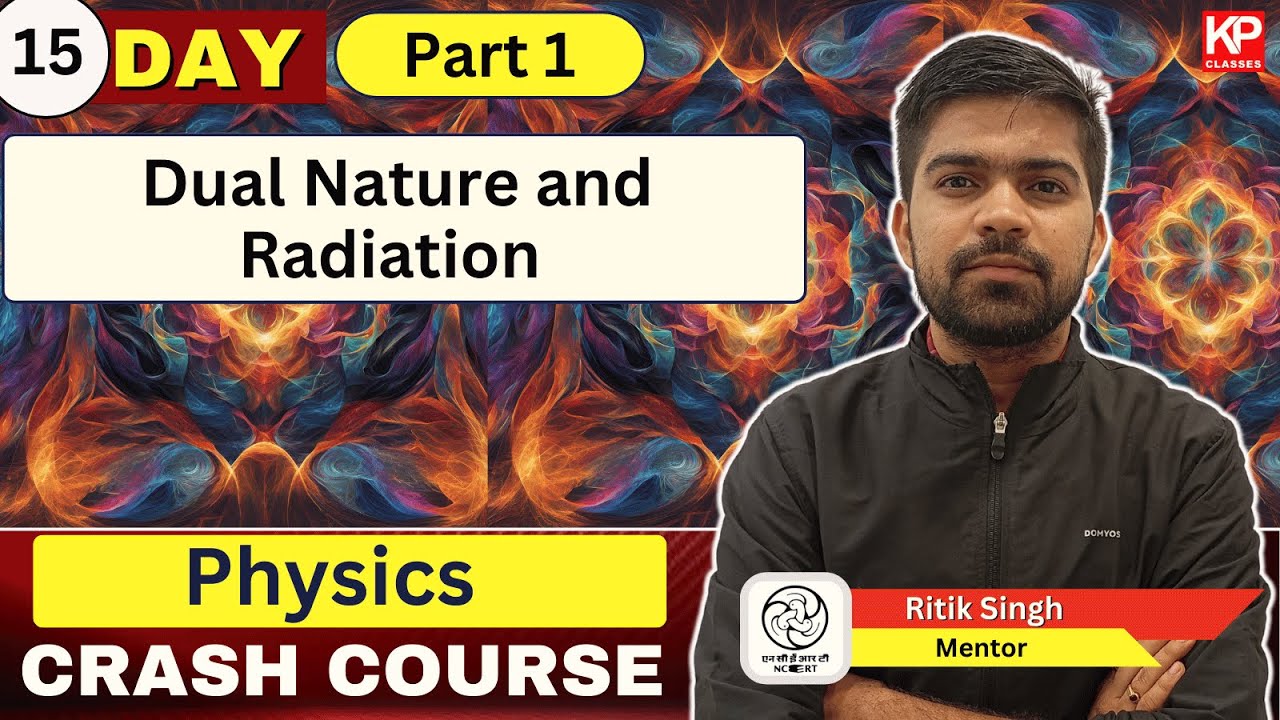 Dual Nature and Radiation | Revision Classes | Physics | 12th Board ...