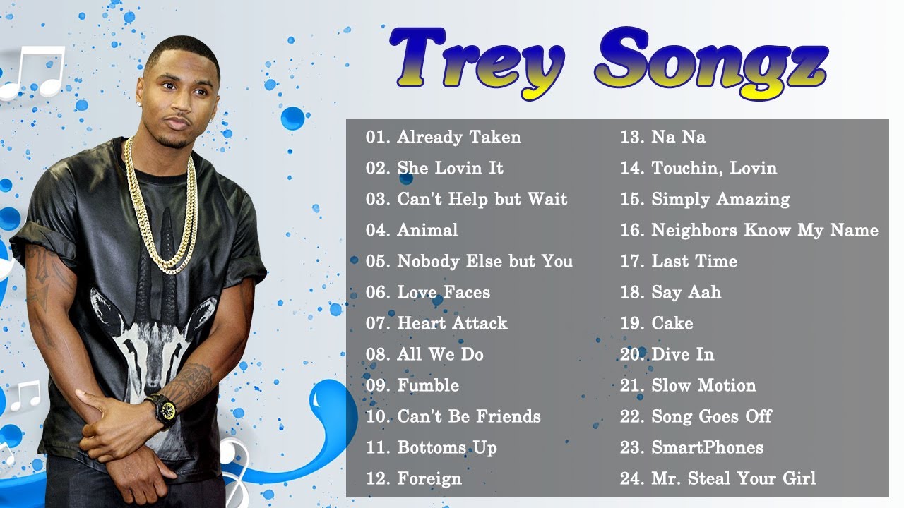 Trey Songz Greatest Hits - Best of Trey Songz Hits 2023 - Trey Songz ...