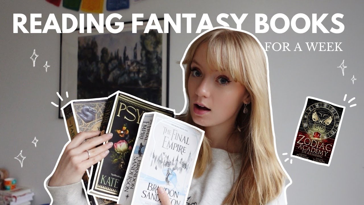 reading fantasy books for a week straight *spoiler free reading vlog ...