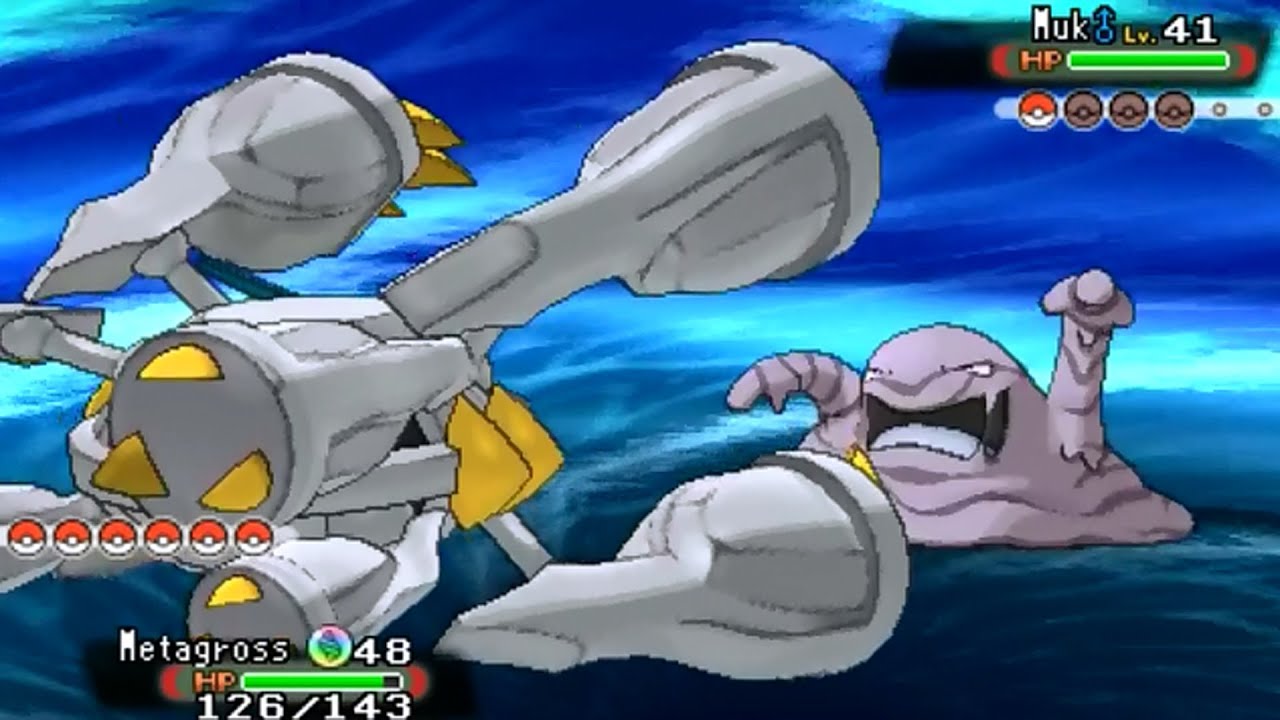Pokemon Omega Ruby Mega Metagross