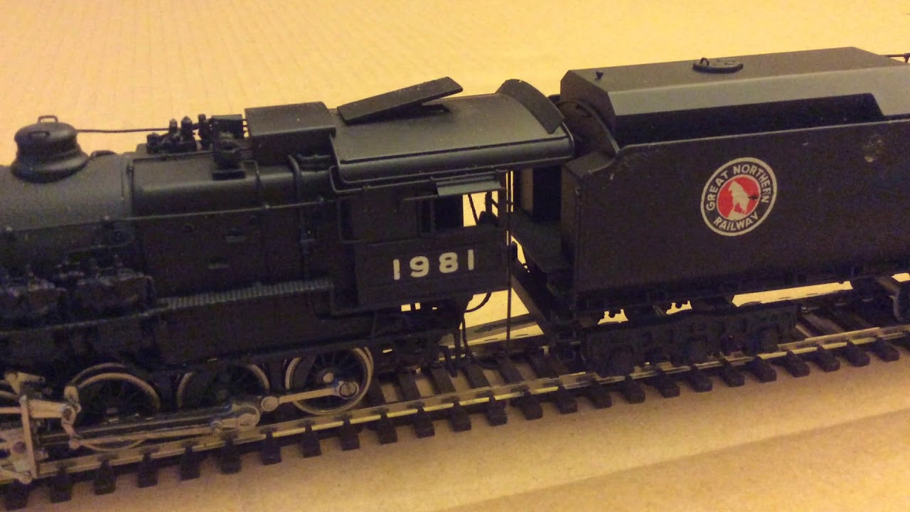 Tenshodo Great Northern 2-6-8-0 Class M2 loco and tender black livery ...